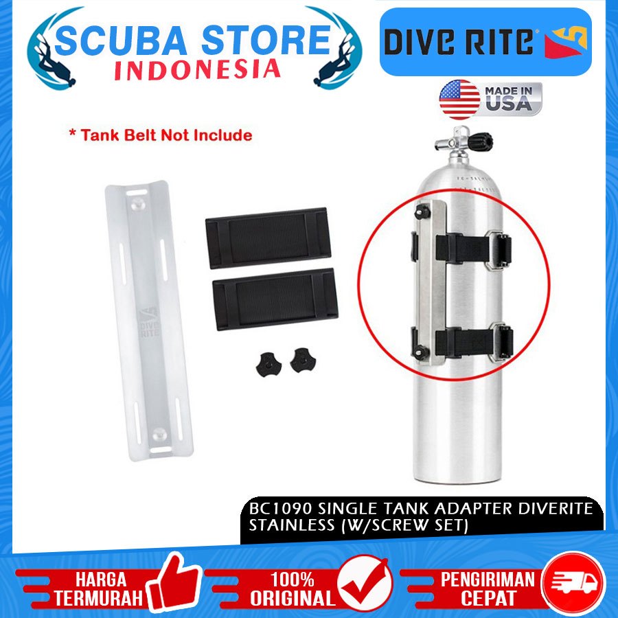 Bc1090 Single Tank Adapter Diverite Stainless Tank Spare Parts BCD ...