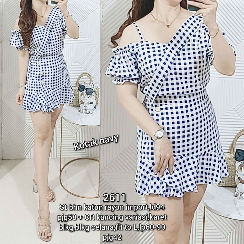 KATUN Tgn bolong Suit Next Door, ld96 Cotton K 2611 | Shopee Malaysia