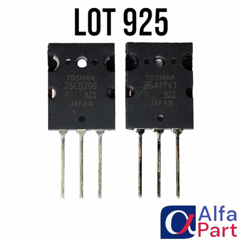 Toshiba TRANSISTOR 2SA1943 2SC5200 TR C5200 A1943 | Shopee Malaysia