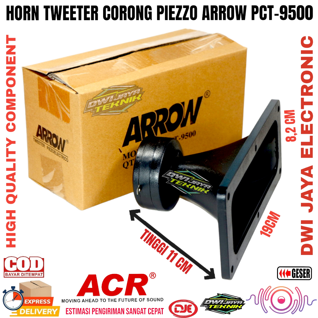 Arrow PCT 9500 tweeter/Swallow speaker tweeter/Box tweeter | Shopee ...
