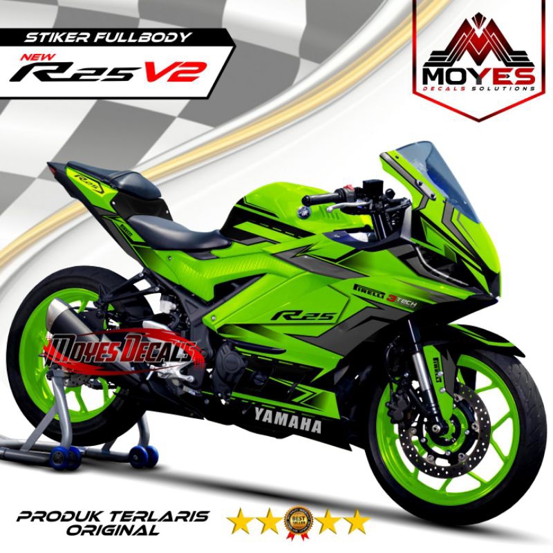 Decal R25 V2 Full Body Sticker Custom Race Variation | Shopee Malaysia