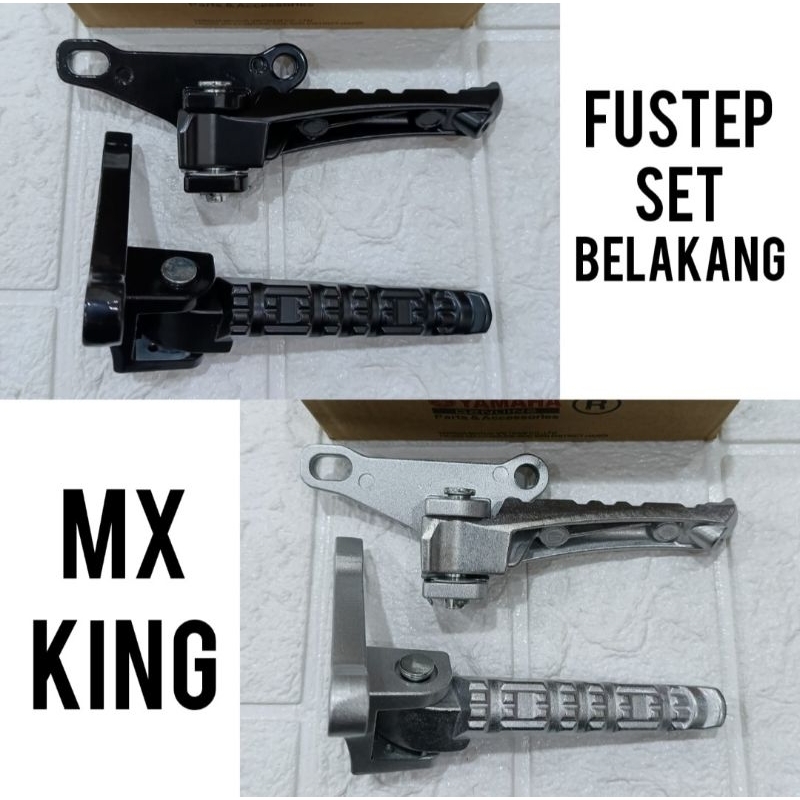 Mx King Rear Step Footstep Set Fustep Rear Mx King Set Right Left ...