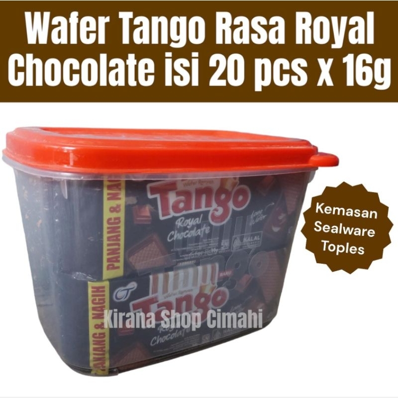 Wafer TANGO contains 20 pcs x 16g Sealware/Jar packaging | Shopee Malaysia