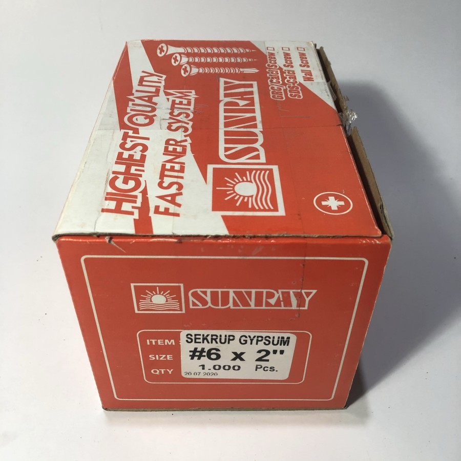 Screw drywall gypsum Screw sunray 6 x 2 inch | Shopee Malaysia