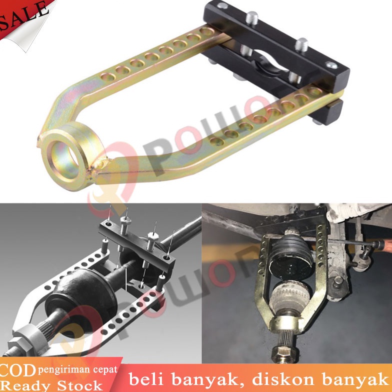 Code B54O Universal Car CV Joint Puller Transmission Drive Shaft Removal Tool Adjustable 9-hole ...