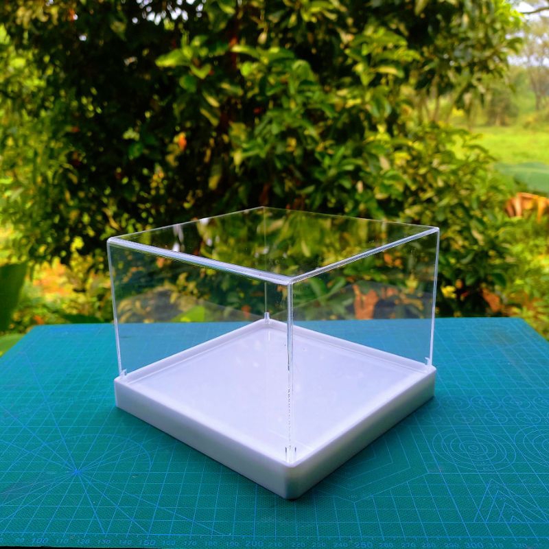 Acrylic food display box 14x14x11cm | Shopee Malaysia