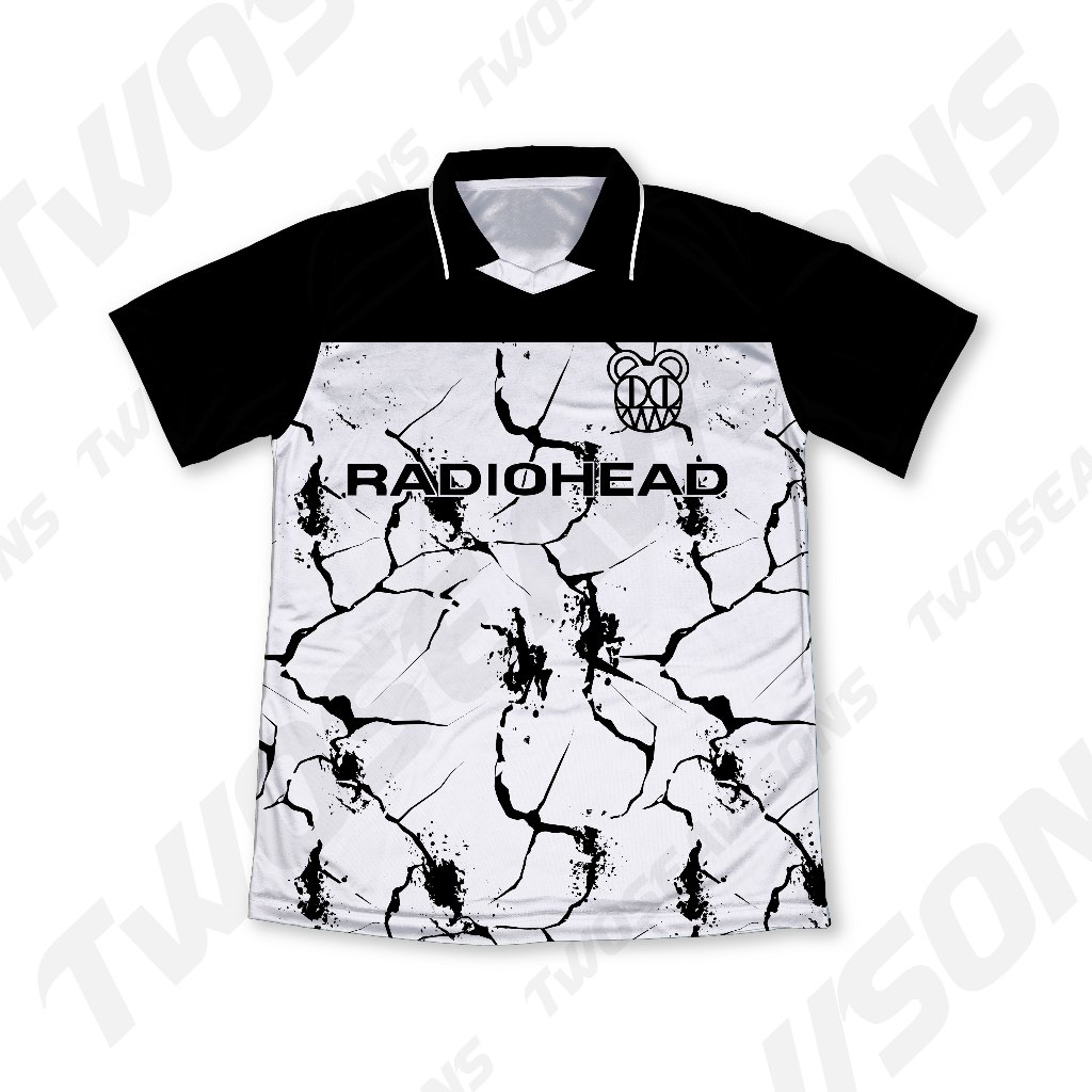 Baju Kaos Tshirt Jersey Vintage Radio Head Fanmade Band Edition Custom ...