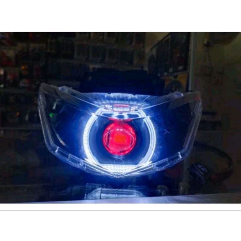 Beat Deluxe Style Biled | Honda Beat deluxe headlights, Custom Biled ...