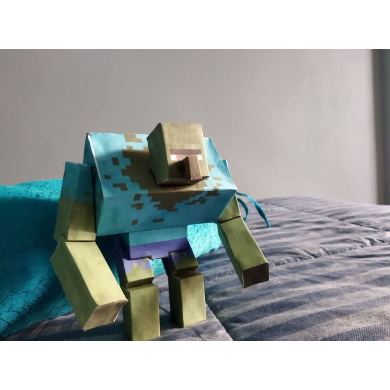 Minecraft Golem character papercraft pattern sheet large size (2PP-B ...