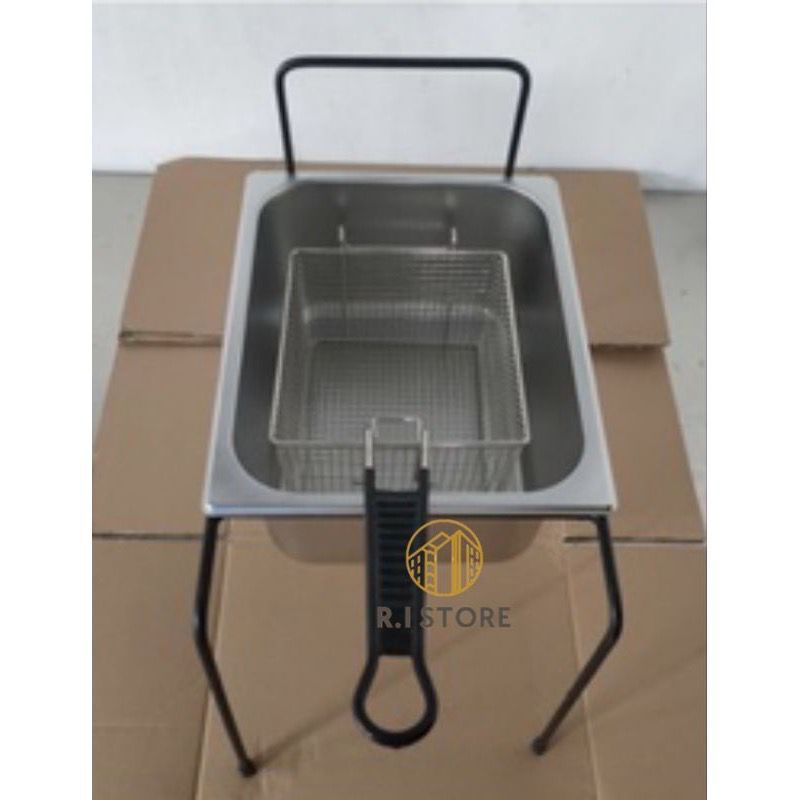 Deep fryer stand frame/Fried box pan frame/Potato fryer frame | Shopee ...