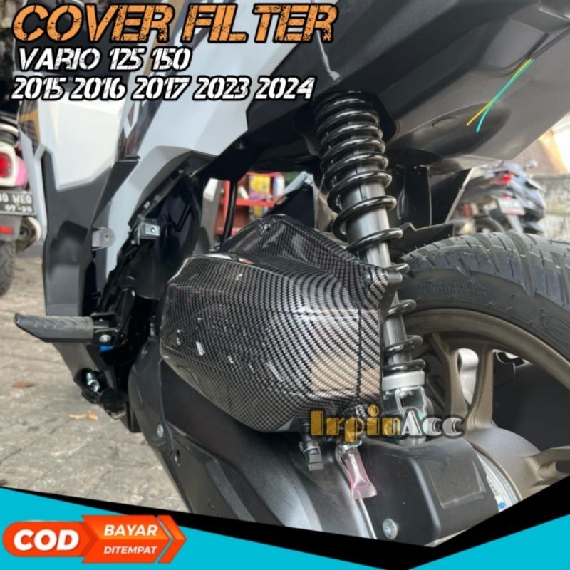 Cover cover filter Vario 125 150 LED Carbon Nemo | Vario filter Cover ...