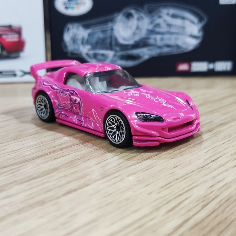 Hot Wheels Premium Quick Shifters Honda S2000 Suki Pink LOOSE | Shopee ...