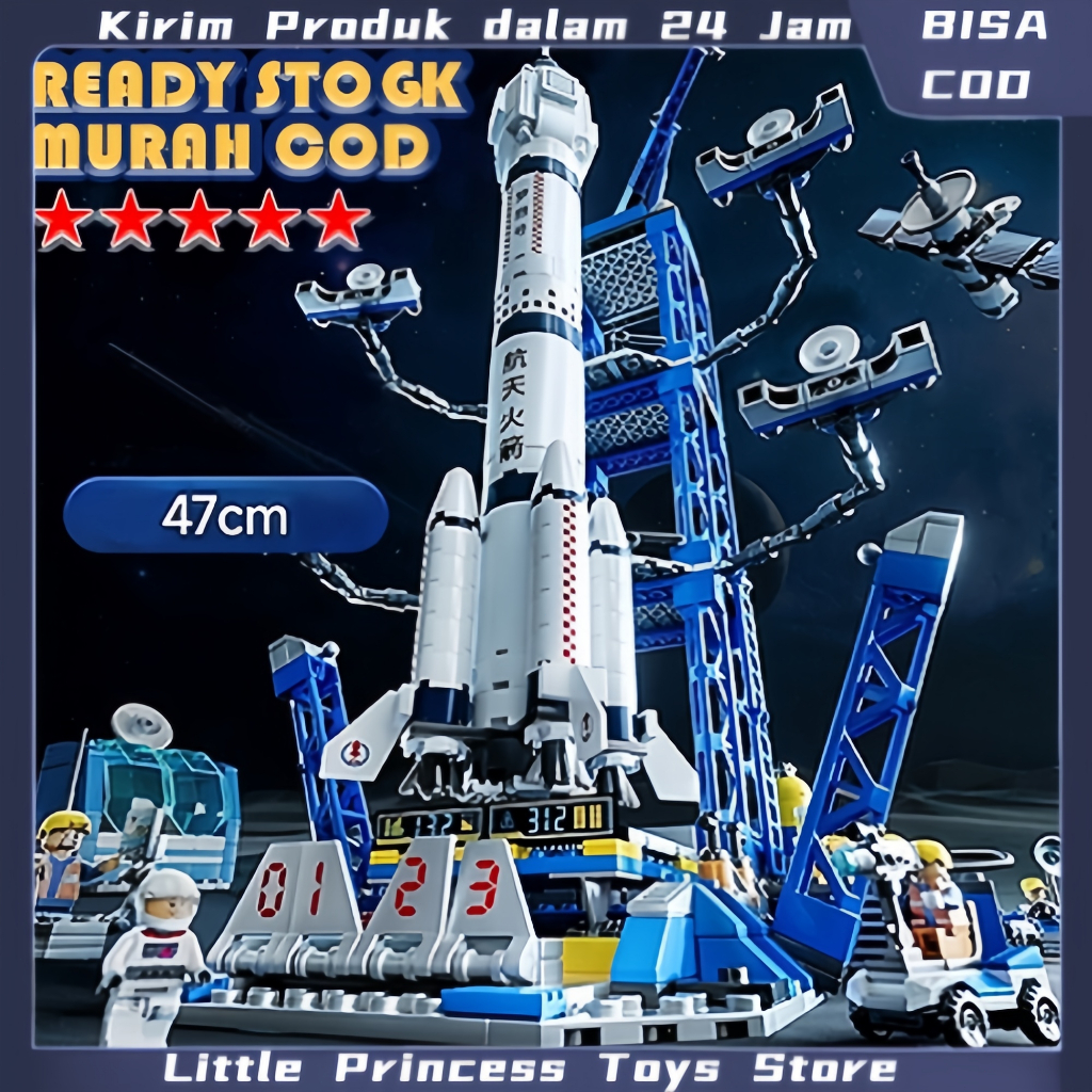 [Price-Minimum]bricks Lego Space Rocket Nano Block Brick lego Rocket ...