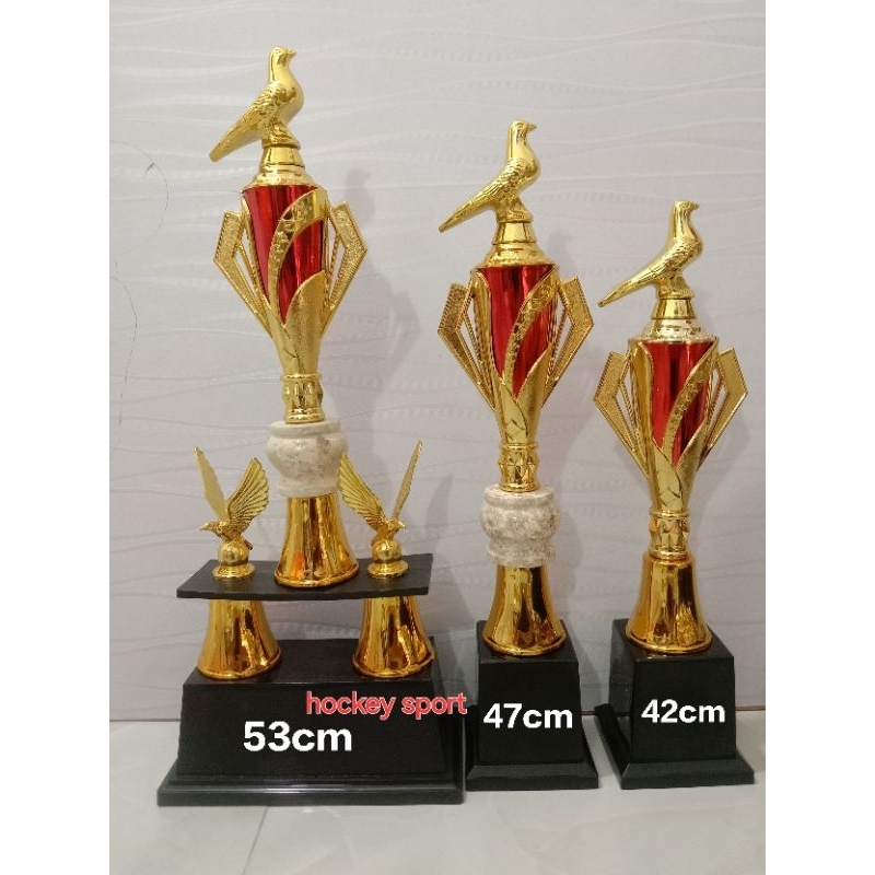 Pigeon Trophy Bird Trophy 2 Feet 1 SET 123 Custom Writing (Package no.2 ...