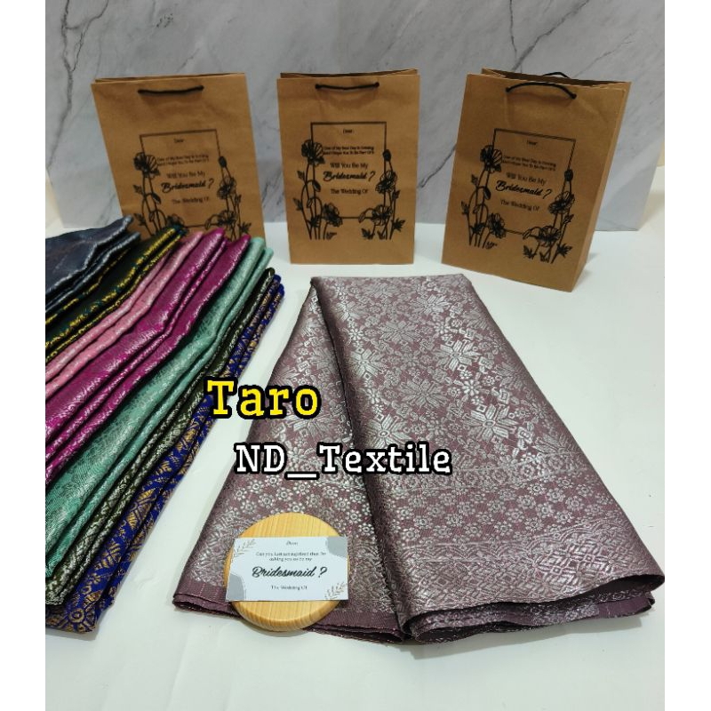 Bdadsmaid Package Songket Material/Woven Songket Cloth/Wedding Clothes ...