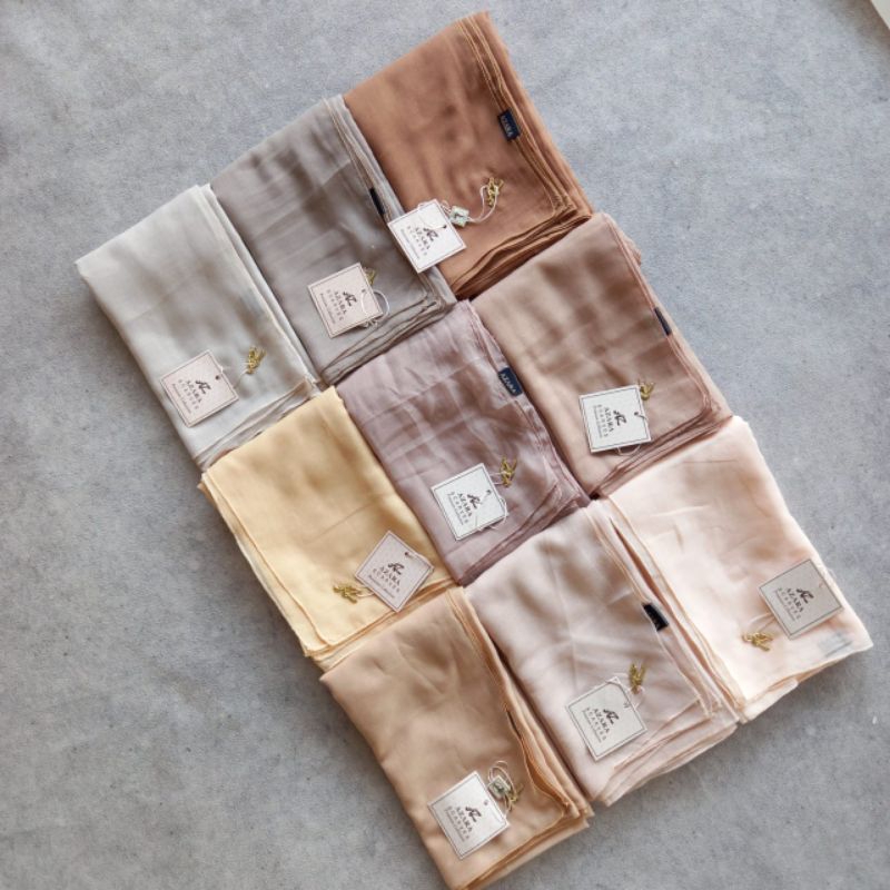 Paris Azara Premium Rectangular Hijab / S4 Veil Daily Voal AZ Logo Free ...