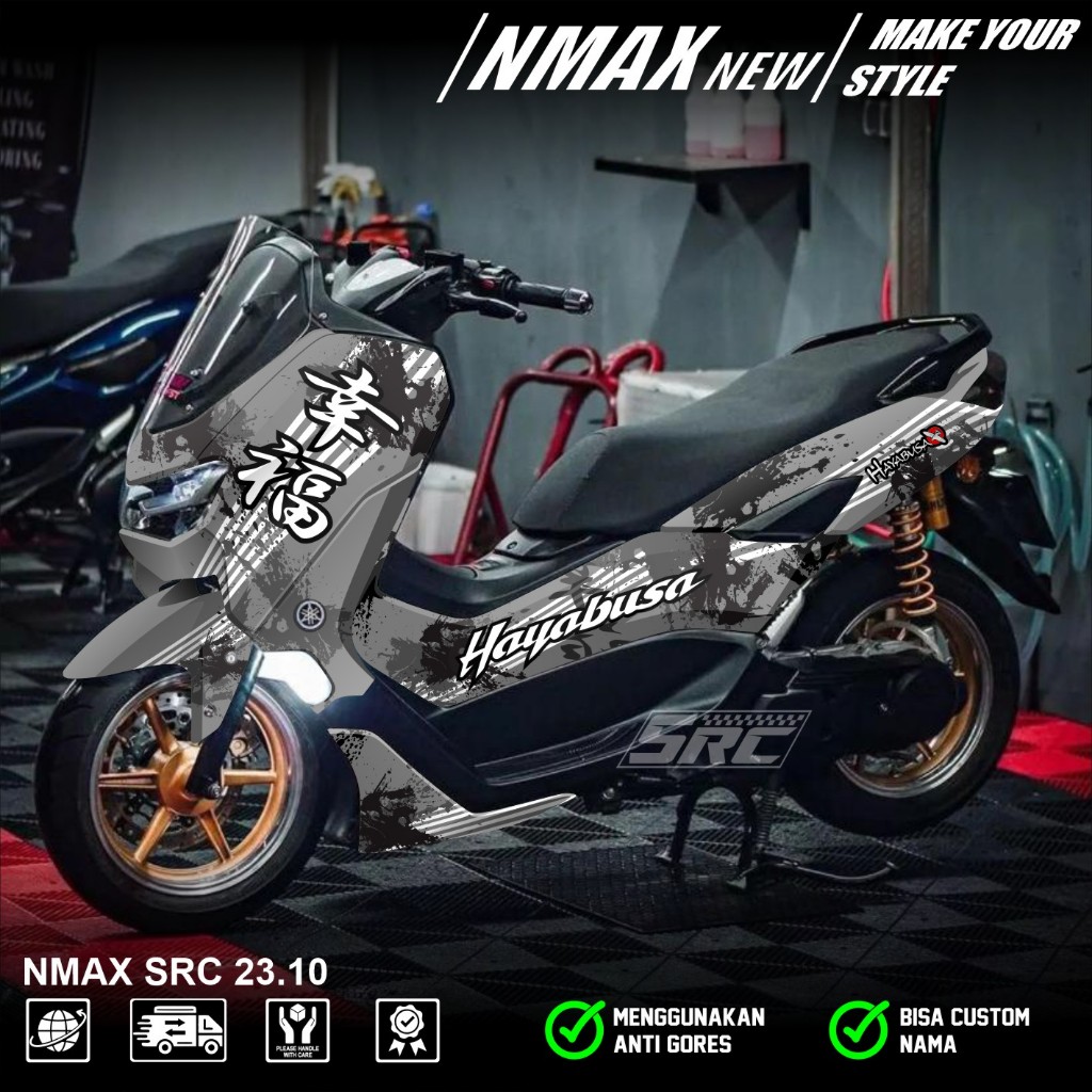 Sticker Decal Full Body Yamaha Nmax New 2020 2021 2022 2023 2024 ...