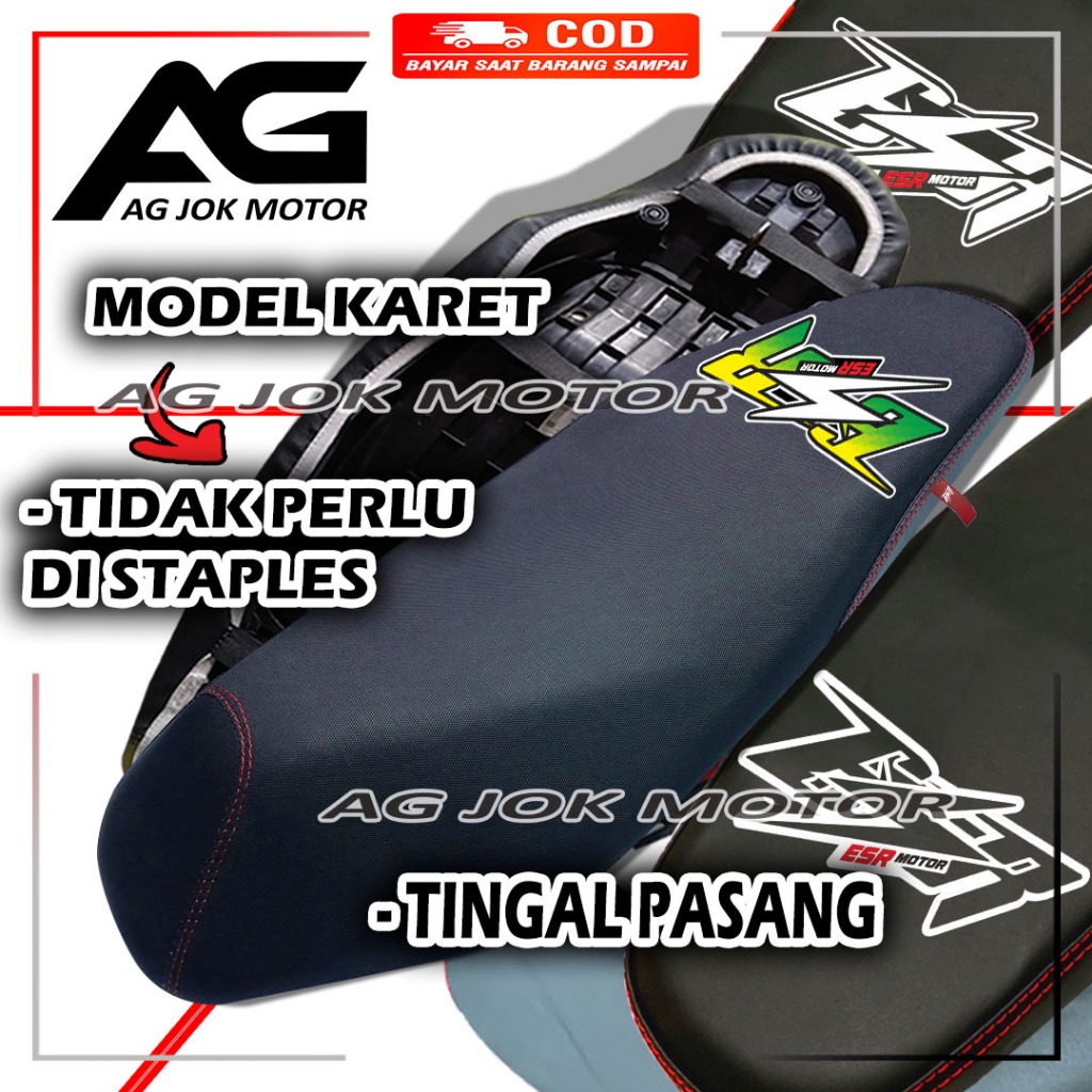 Anti-complicated Motorcycle Seat COVER MODEL ESR ORIGINAL MALAYSIA ...