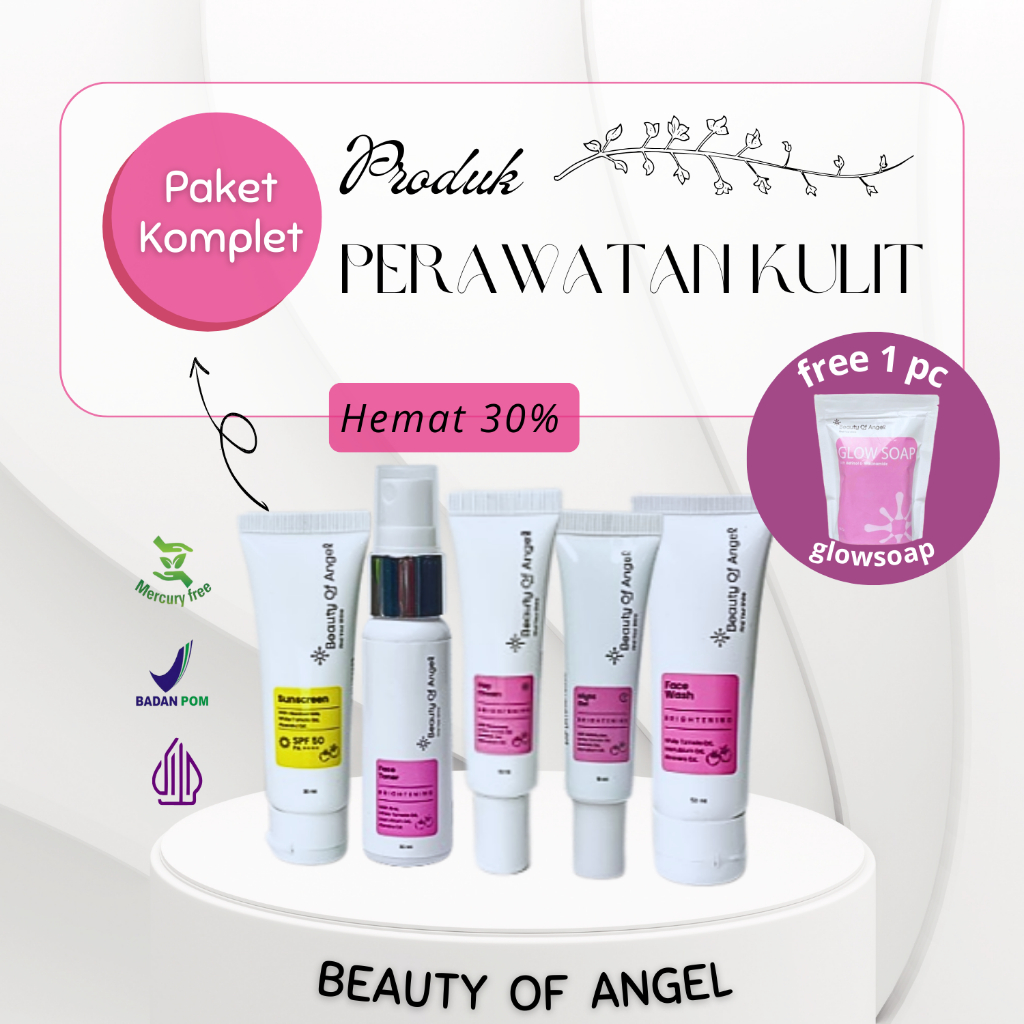 HITAM Save PACKAGE Beauty Of Angel Series White Tomato Series BOA Dry ...