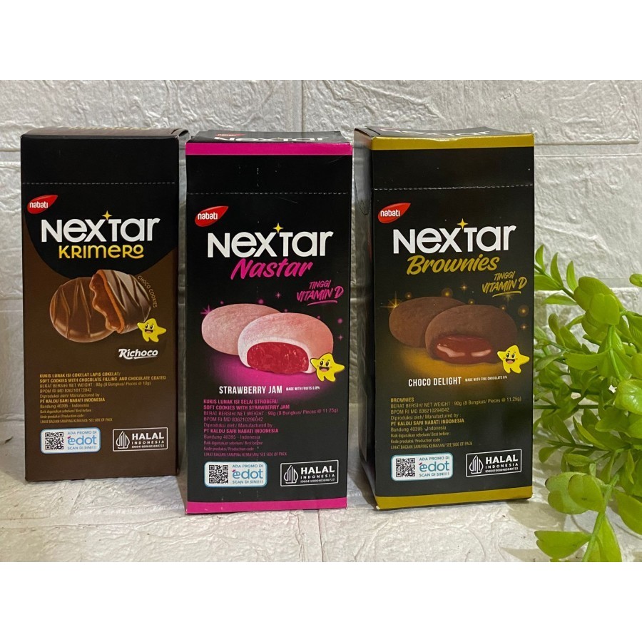 Nabati nextar Biscuits size 1 box contains 90 grams | Shopee Malaysia