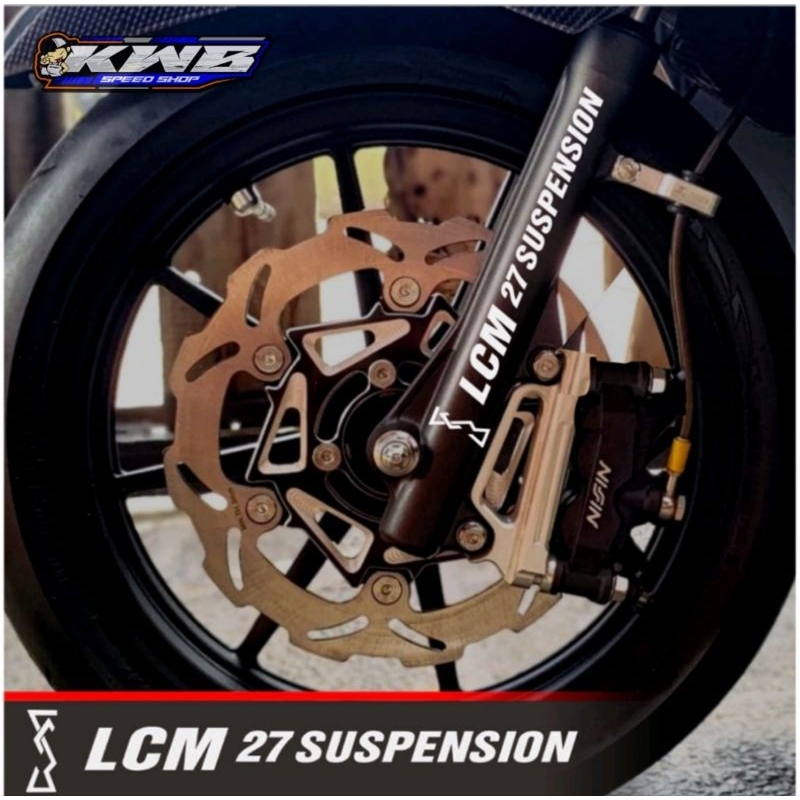 Lcm 27 Suspension sticker cutting sticker size 17cm high x 3cm wide ...