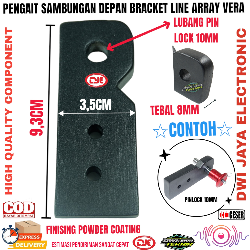 Vera Line Array Bracket Front Connection Hook | Shopee Malaysia