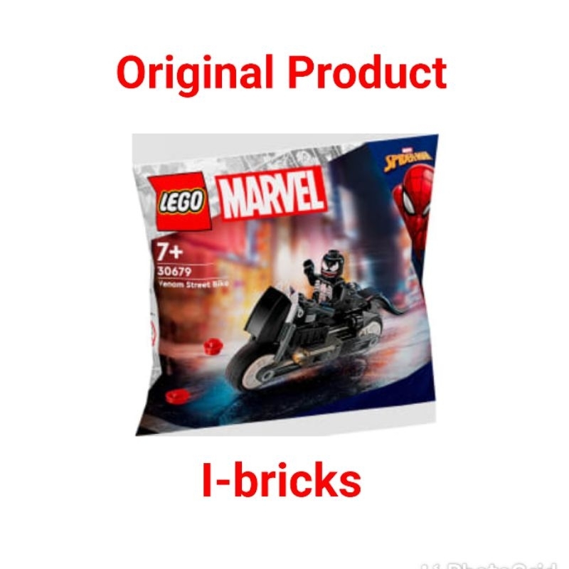 LEGO Polybag Super Heroes Marvel 30679 Venom Street Bike | Shopee Malaysia