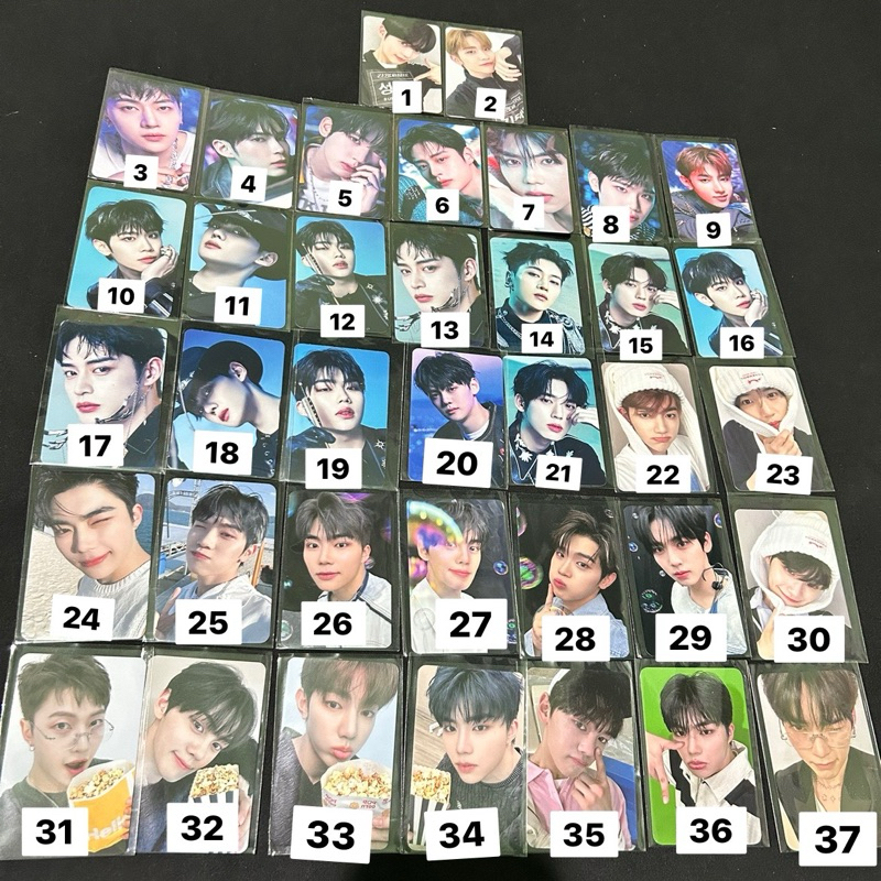 Photocard PC ZB1 ZEROBASEONE ZHANGHAO ZHANG HAO HANBIN YUJIN RICKY ...