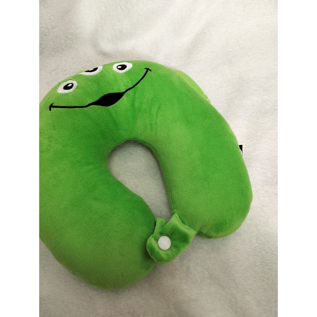 Alien Neck Pillow Headrest Alien Character Button Neck Support | Shopee ...