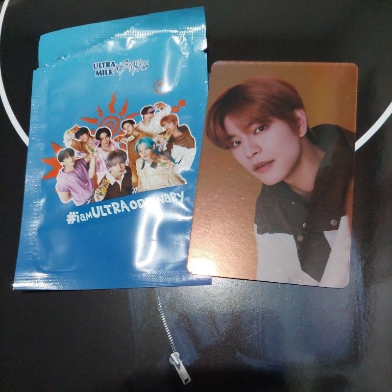 Stray KIDS x ULTRA MILK OFFICIAL SEUNG MIN VERSION 2 PHOTOCARD 2side ...