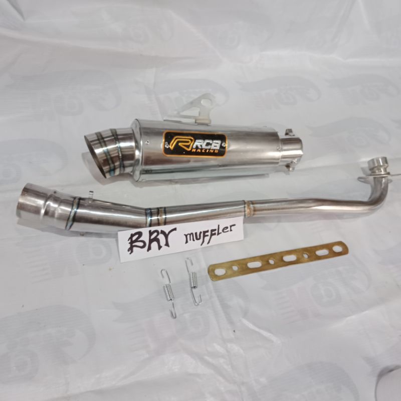 PRIMA Rcb d racing exhaust for the Supra x Jupiter Astrea Honda ...