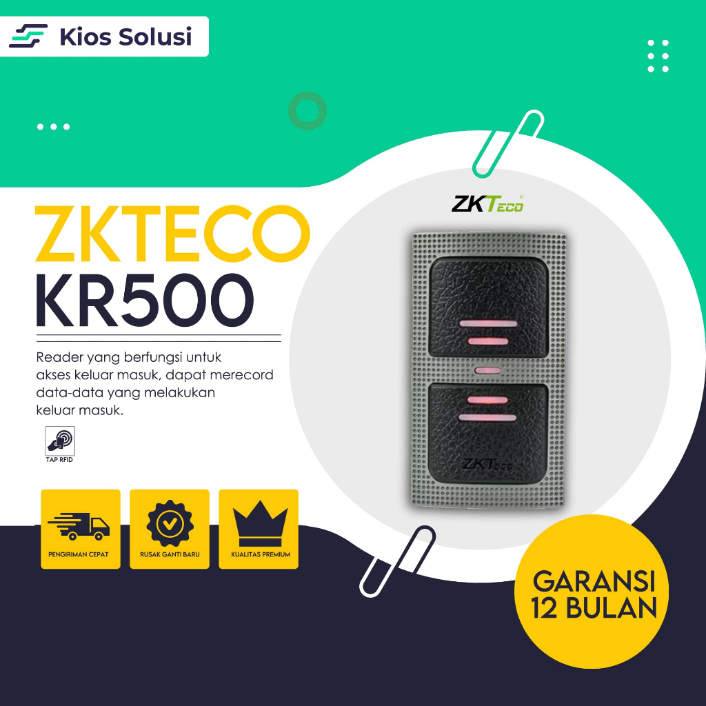 MESIN Access Control Reader | Card Reader | Rfid Card Reader | Zkteco ...
