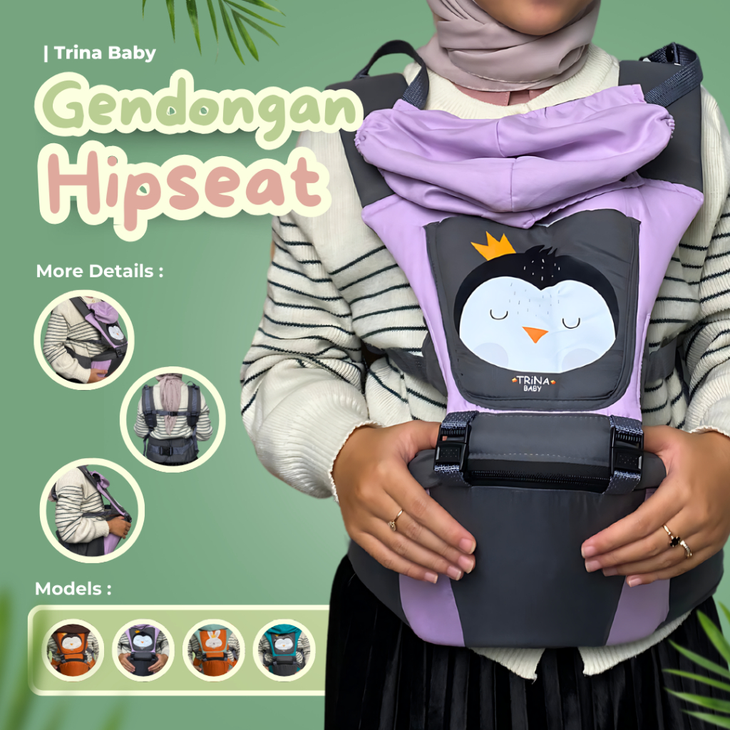 Special TRINA BABY - HIPSEAT FRONT CARRIER CUTE CHARACTERS Newborn ...