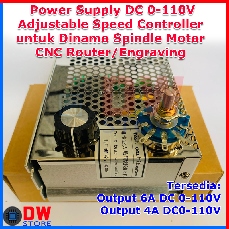 Adjustable Variable Power Supply for DC 0-110V PWM Speed Controller ...