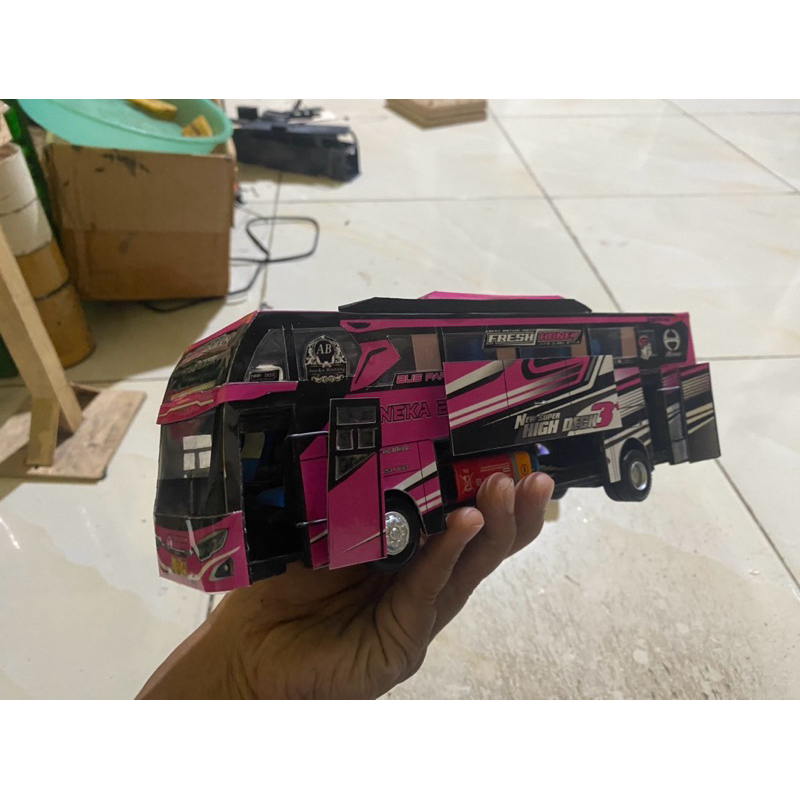 Miniature Javas Queen Various Star Bus | Shopee Malaysia