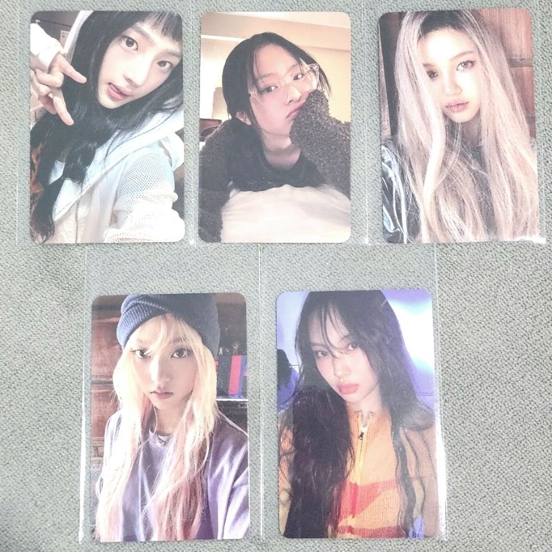 [Haerin / Hanni / Hyein / Danielle / Minji / Group ver. / Apmus Polaroid POB] NewJeans Photocard ...