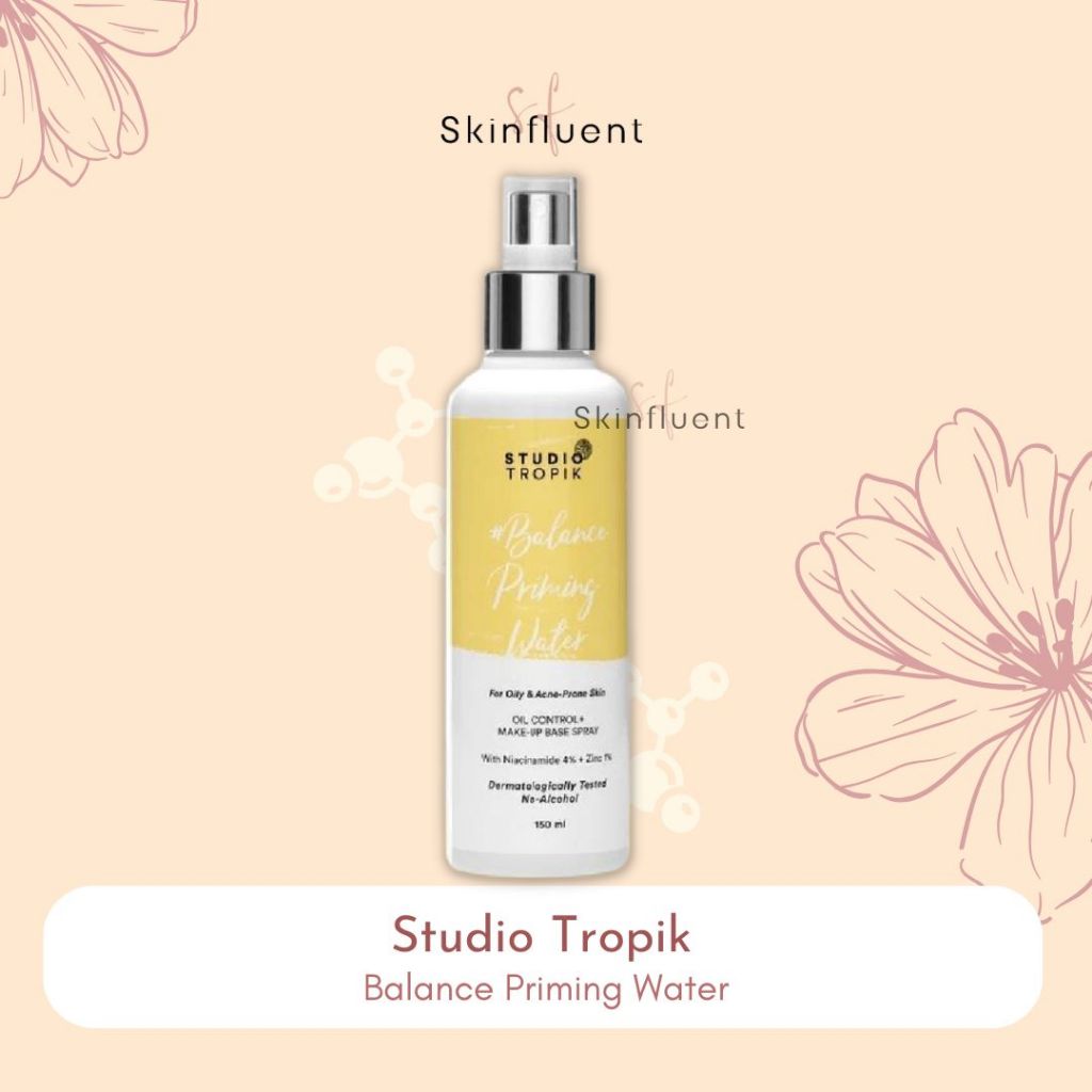 Studio Tropic Balance Priming Water For Acne Prone Skin by Skinfluent ...