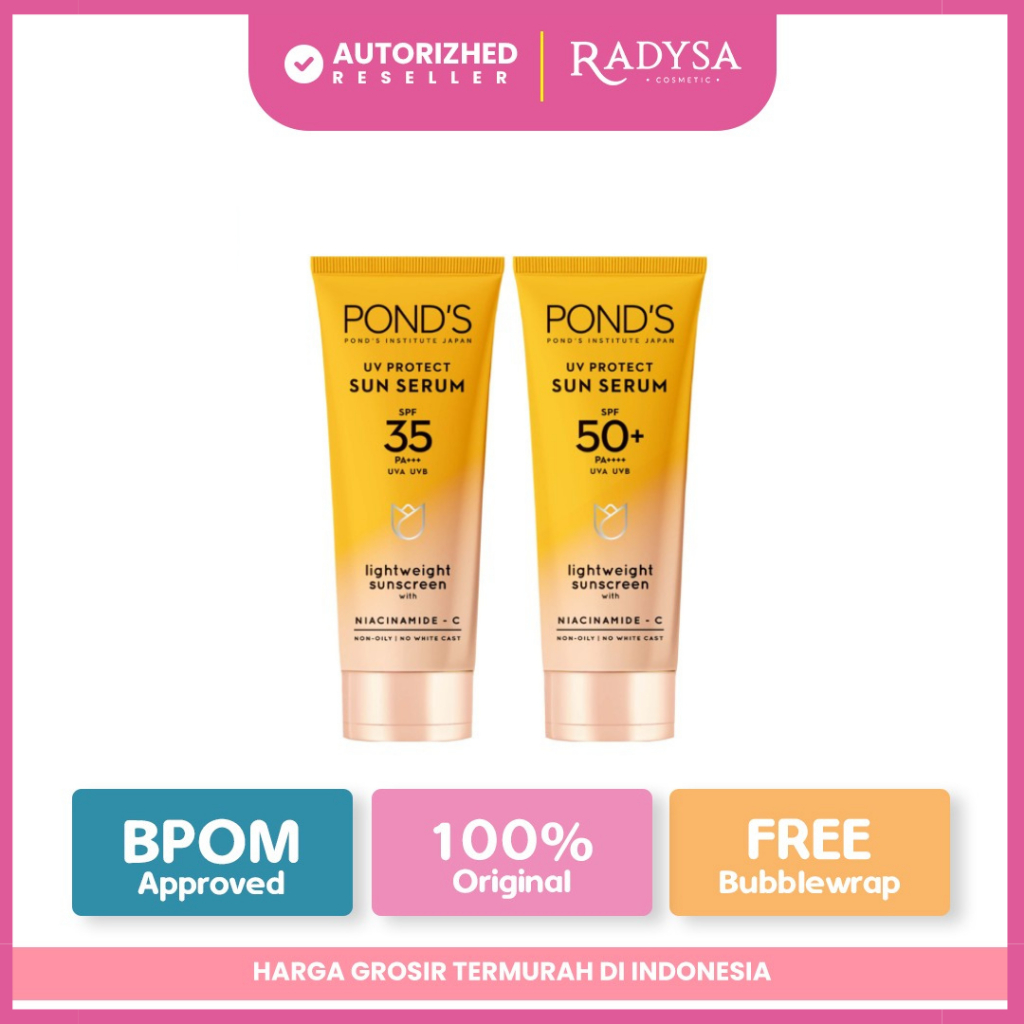 Radysa - PONDS Pond's UV Protect Sun Serum SPF35 PA+++ / SPF50+ PA ...
