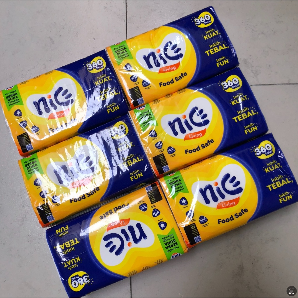 Nice Tissue Tissue 360 / 180 Sheet (Save Package contains 6 pcs ...