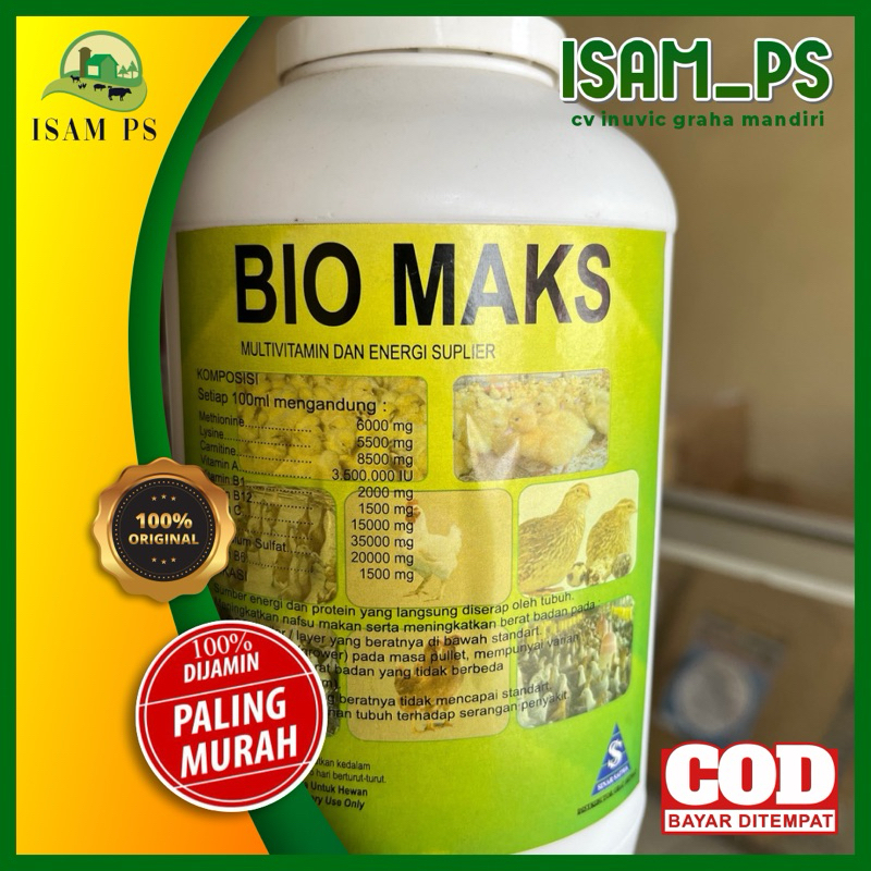 Bio Max multivitamin And Supplier Energy For Cattle | Shopee Malaysia