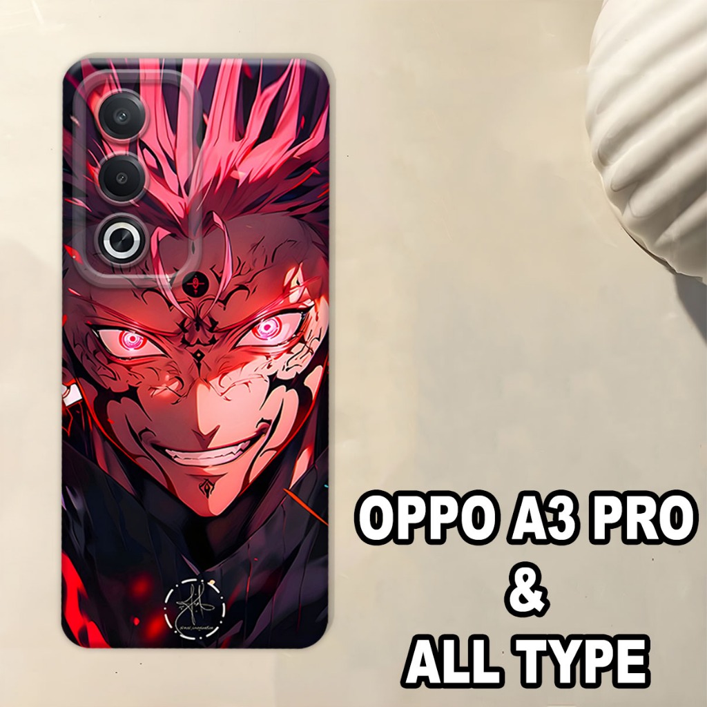 HP (GC4) Newest OPPO A3 PRO Rubber Softcase 2024/Case Anime JUJUTSU ...