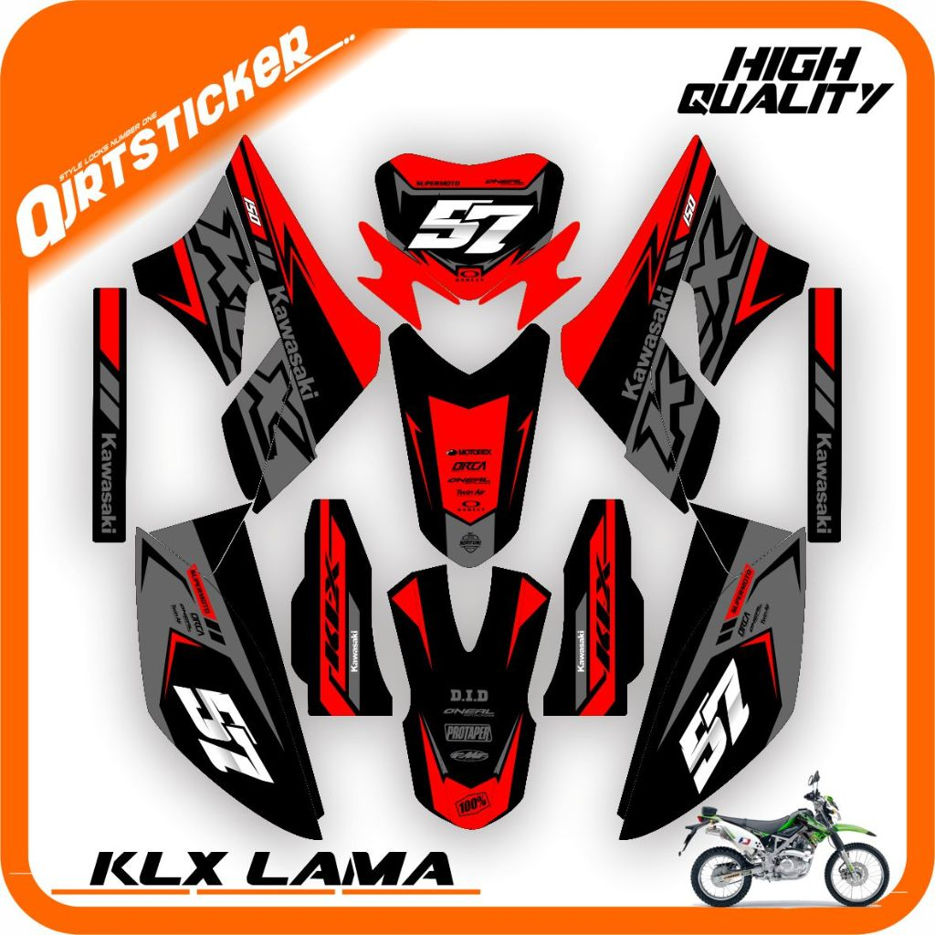 Decal klx old/old full body - Code Ajrt.029 | Shopee Malaysia