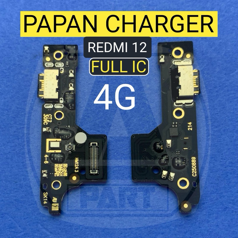 Flexible REDMI CHARGER 12 4G FULL IC CHARGER BOARD | Shopee Malaysia