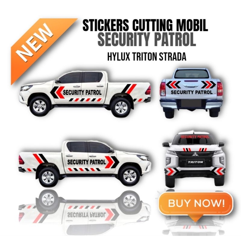 Sticker Car Security Patrol Sticker Car Patrol Security Guard Sticker ...