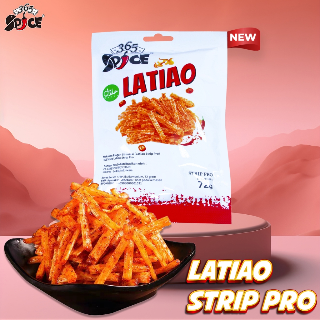 365spices HALAL Latiao BAR STRIP STRIP PRO BLOCK Spicy Snack Spicy Snack | Shopee Malaysia