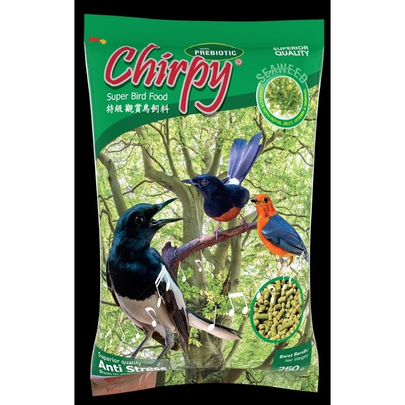 Veor CHIRPY Bird Feed OCEAN PUR CIRPY Bird Feed | Shopee Malaysia