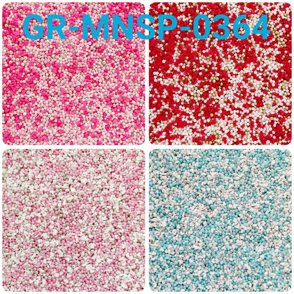 MERAH Fast GRMNSP364 sprinkles trimit Tille 1gr Pearl Heart mini Red ...