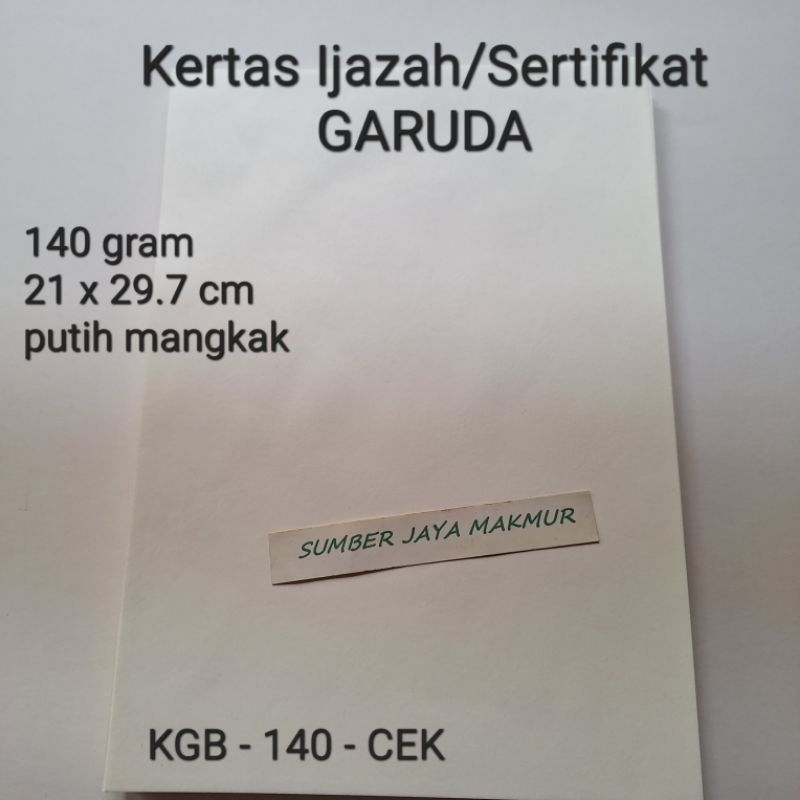 Premium Garuda Paper for Certificate Diploma | Shopee Malaysia