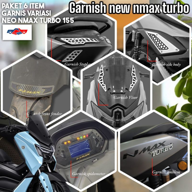 Package Of 6-artist Items Variations NMAX TURBO NEO S TECHMAX In 2024 ...