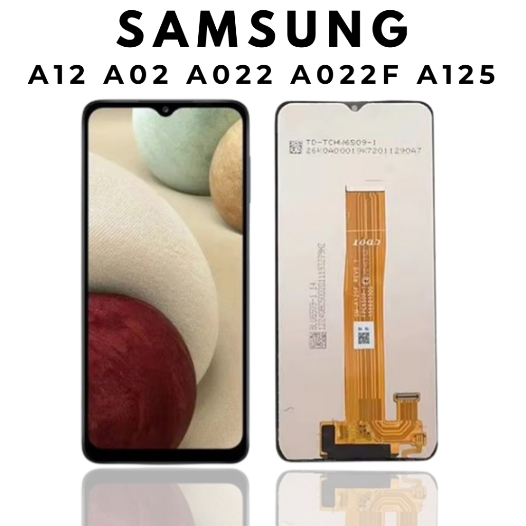 [ORIGINAL] Lcd SAMSUNG A12 A02 A022 A022F A125 FULLSET TOUCHSCREEN ...